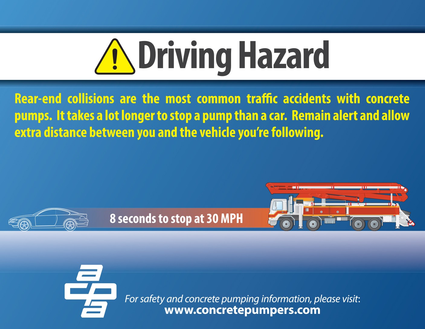 Safety Posters American Concrete Pumping Association
